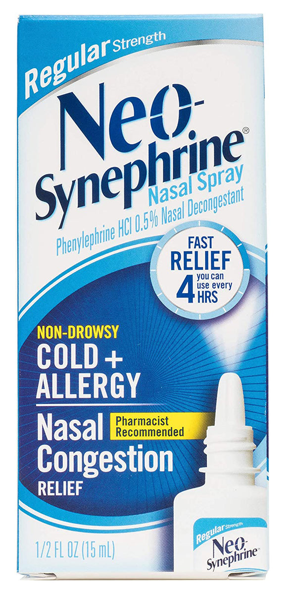 Neo-Synephrine Nasal Spray 0.5oz – New Road Health Supply